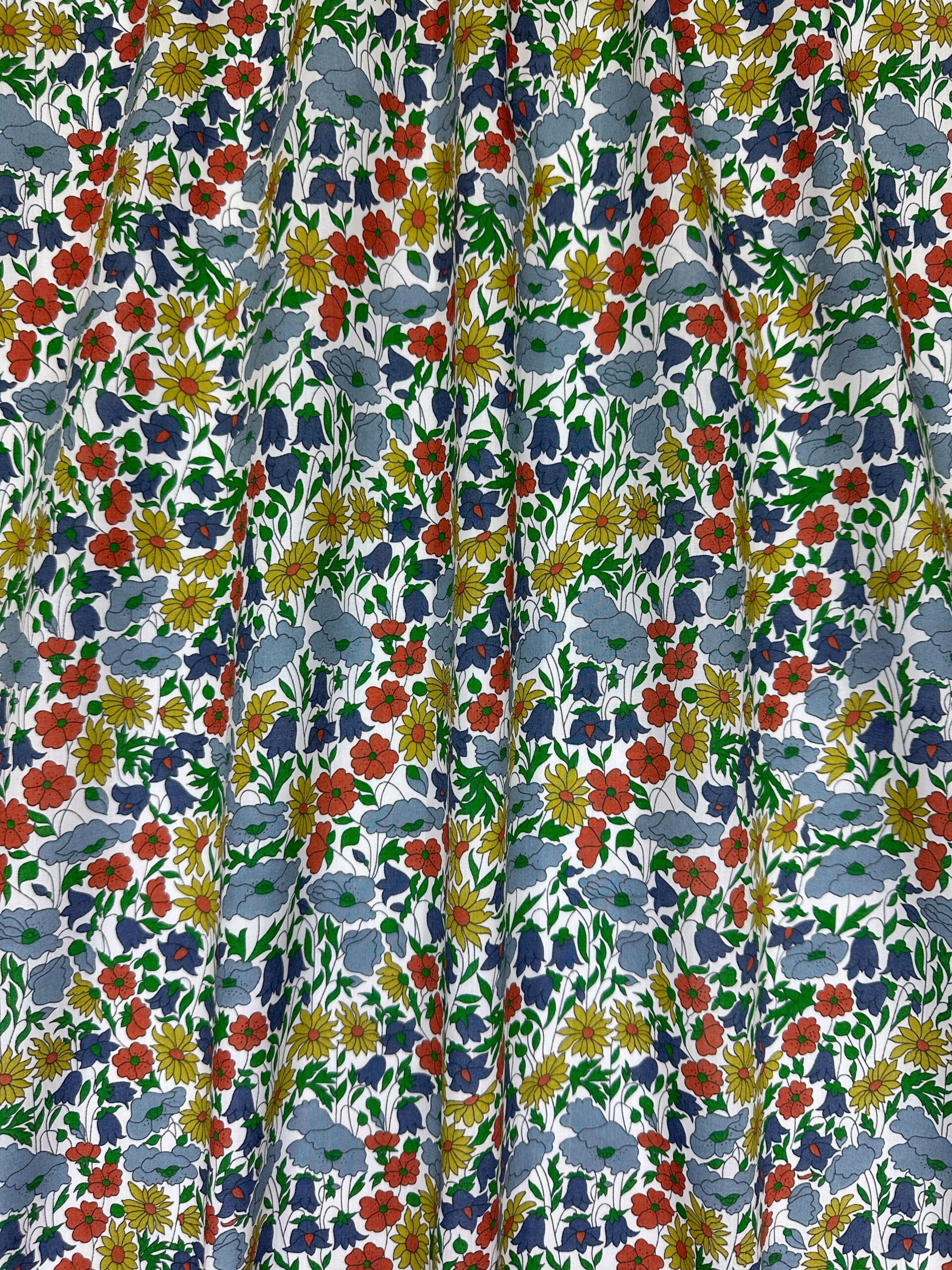 Liberty Cotton Tana Lawn POPPY AND DAISY S - Fabric Shop